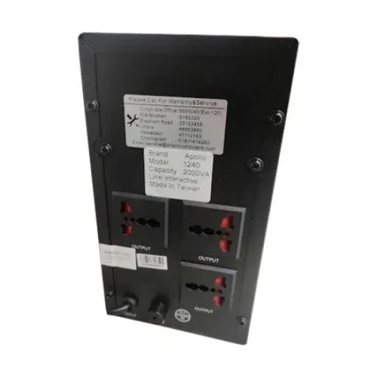 Apollo 1240 2000VA Offline UPS Price in Bangladesh | Monarch IT