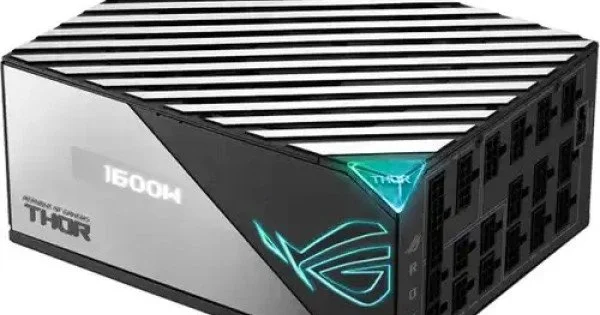 ASUS ROG THOR 1600T 1600W 80Plus Titanium Full Modular Power Supply ...