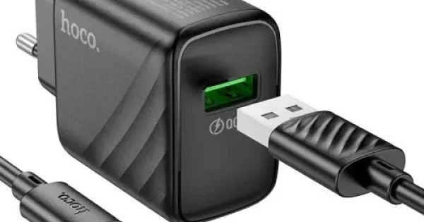 Hoco CS21A 18W USB Charging Adapter with USB to Type-C Cable price in ...