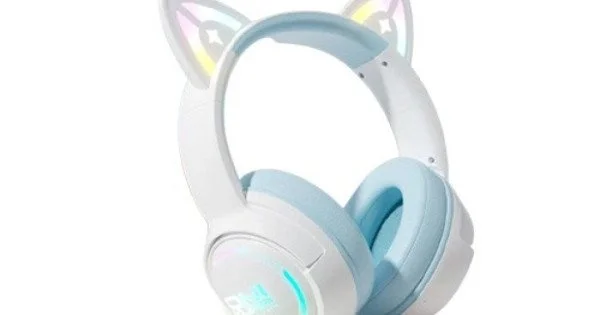 ONIKUMA GT838 Wireless RGB Gaming Blue Headset with Microphone price in ...