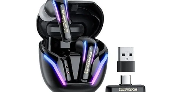 ONIKUMA T27 2.4G Wireless Gaming Earbuds with ENC Mic Black price in ...