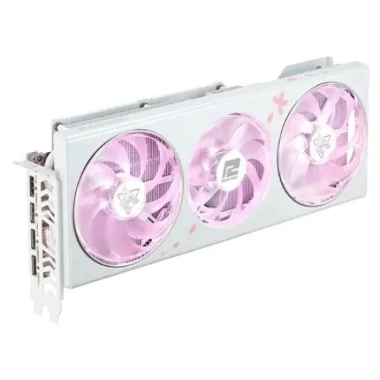 PowerColor Hellhound Sakura AMD Radeon RX 7800 XT 16GB GDDR6 Graphics ...