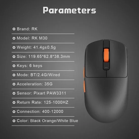 ROYAL KLUDGE RK M30 Wireless Gaming Mouse Price in Bangladesh | Monarch IT