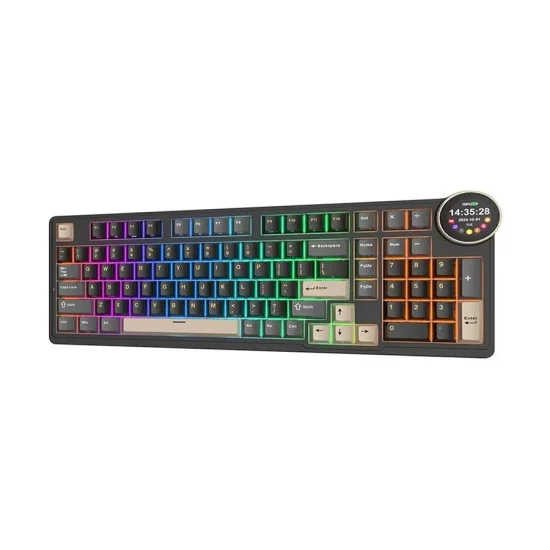 Royal Kludge RK N99 Tri Mode RGB Hot Swap (Beige Switch) Phantom ...