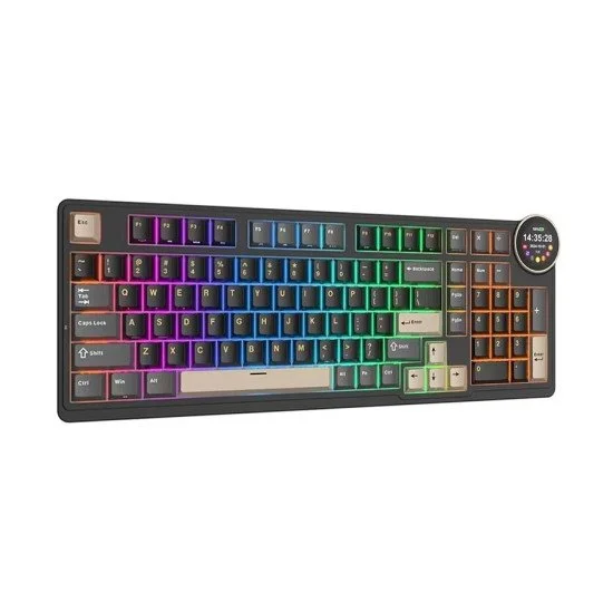 Royal Kludge RK N99 Tri Mode RGB Hot Swap (Beige Switch) Phantom ...