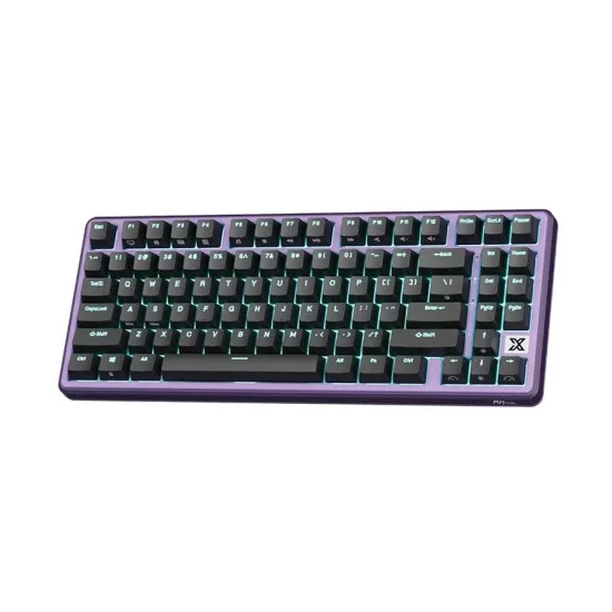 Royal Kludge RK X87 Wired (Creamy Switch) Blackberry Mousse Mechanical ...