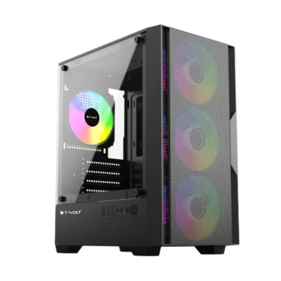 T-Wolf Phantom X4 Gaming Case With 200wat Power Supply price in Bd ...