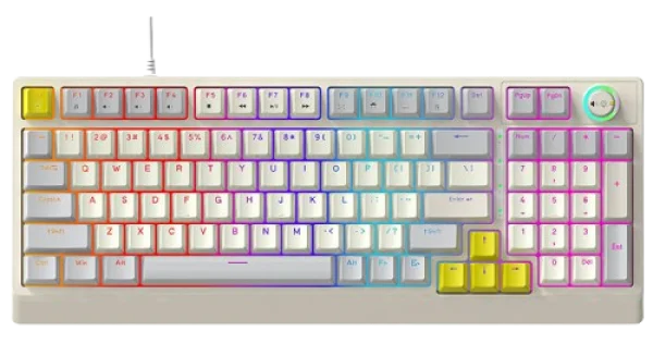 T-Wolf T50 Hotswappable RGB Mechanical Gaming Keyboard Price in ...