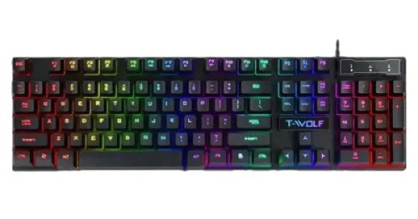 Buy T-Wolf T20 Wired RGB Gaming Keyboard at Best Price in Bangladesh ...