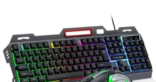 Buy T-Wolf TF600 RGB Gaming Keyboard Mouse Combo at Best Price in ...
